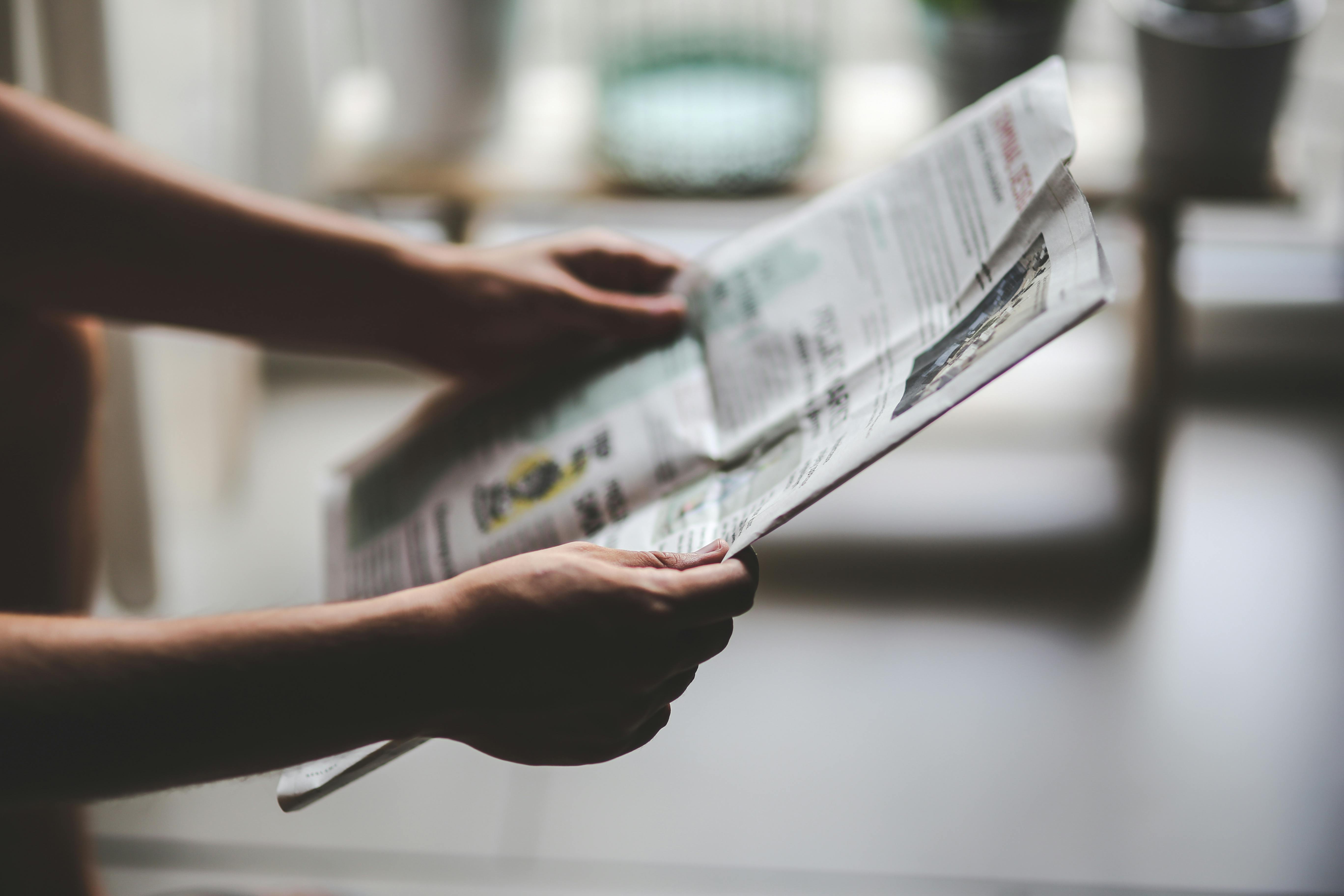 Free stock photos of newspaper · Pexels